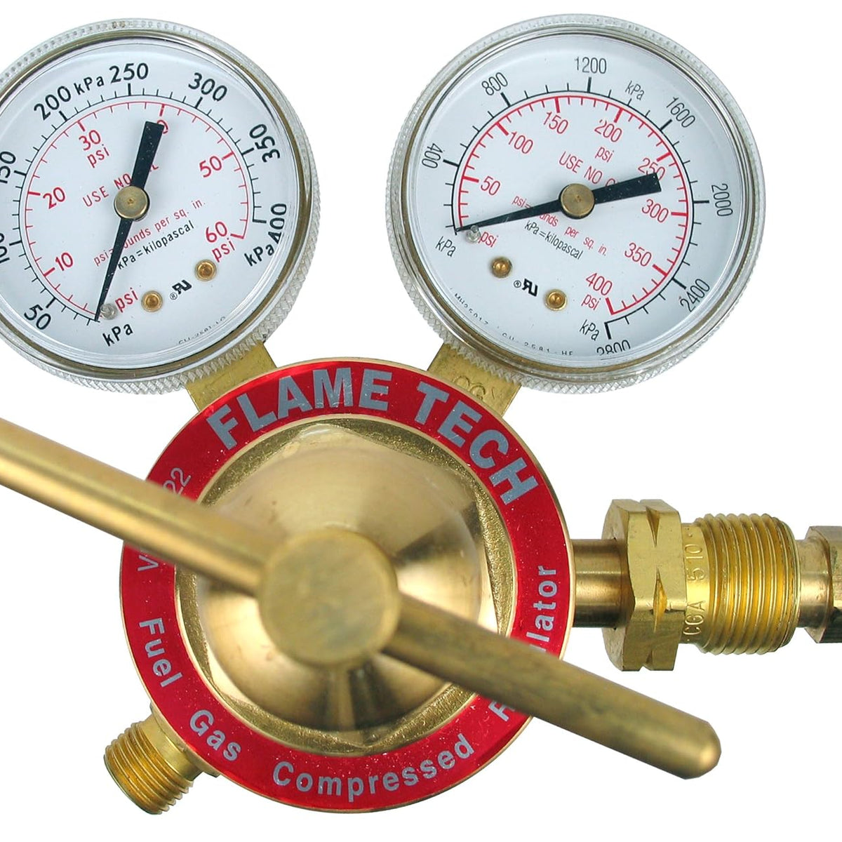 Fuel Gas Regulator - Medium Duty - Victor Style - Flame Tech – Crossfire Welders