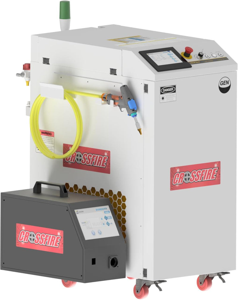 HGLW-1500 Hand Laser - 1500W Water Cooled System – Crossfire Welders