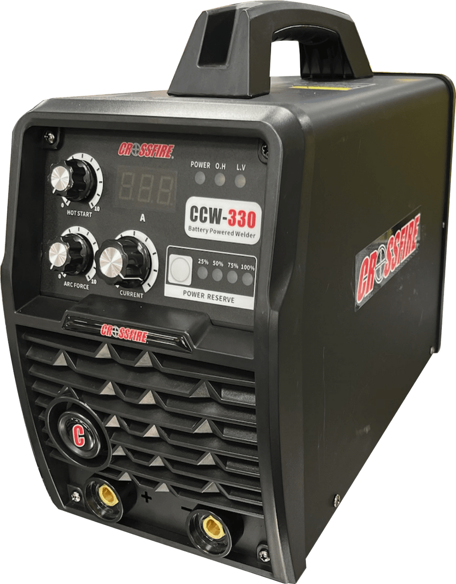 Crossfire - CCW-330 - 150A - Battery Powered Stick Welding Machine ...
