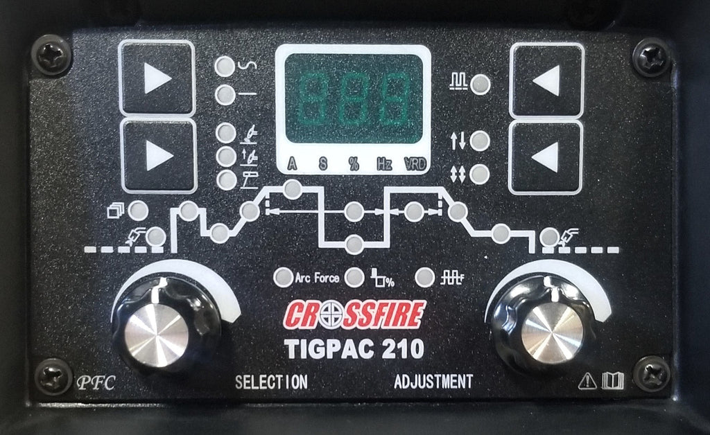 Crossfire TIGPAC 210 AC/DC – Crossfire Welders